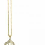 Beaded Money Sign Necklace - LV Wedding Connection