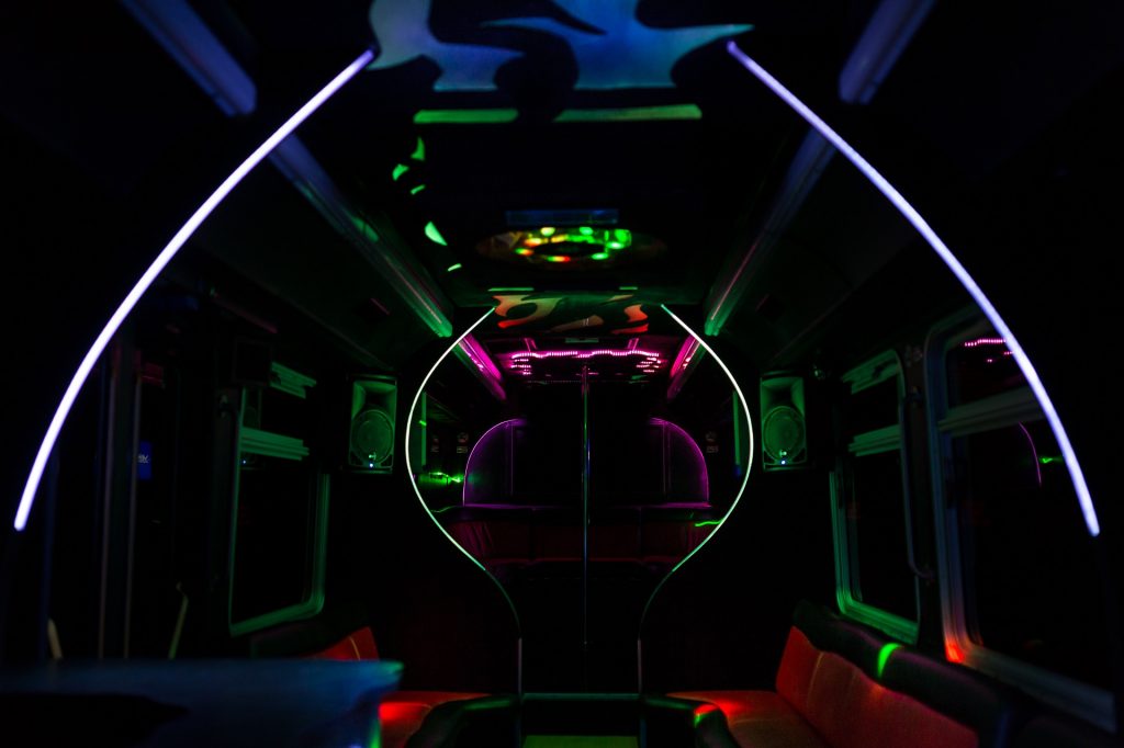 Disco Bus Party Photo Tour - LV Wedding Connection